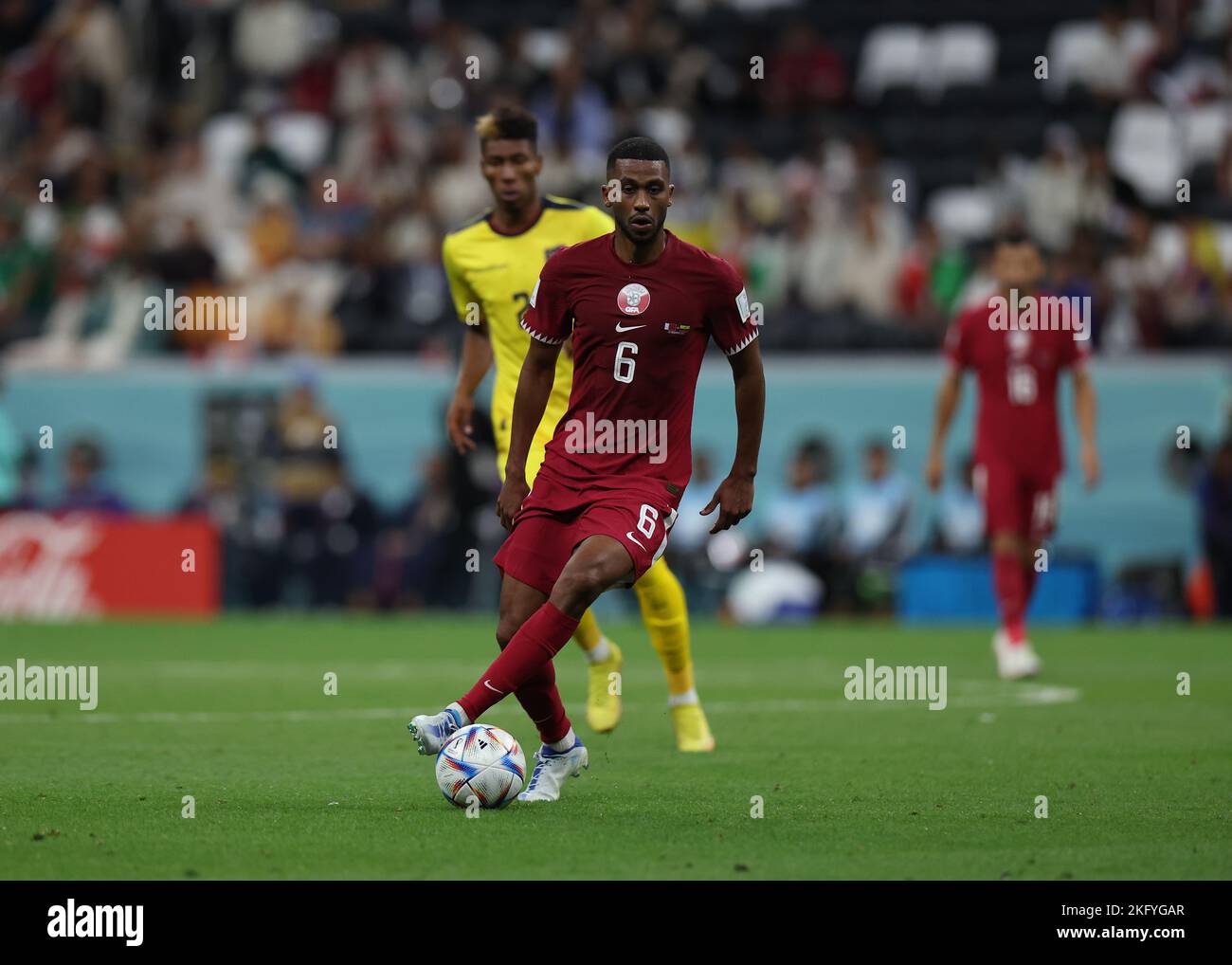 Al Khor, Qatar. 20th November 2022; Al Bayt Stadium, Al Khor, Qatar; FIFA World Cup Football ...