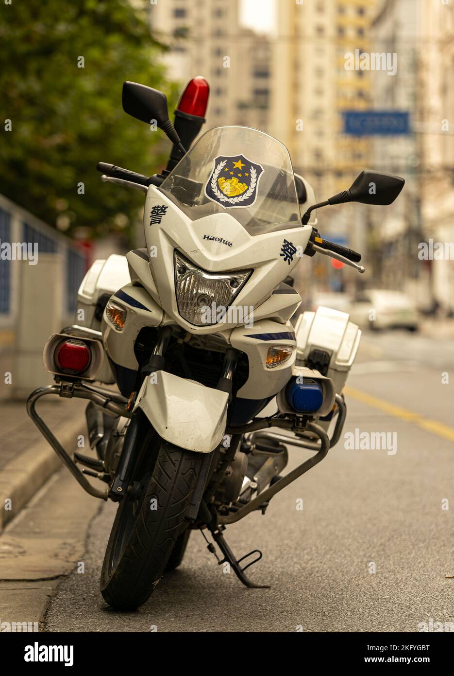 Police car shanghai hi-res stock photography and images - Alamy