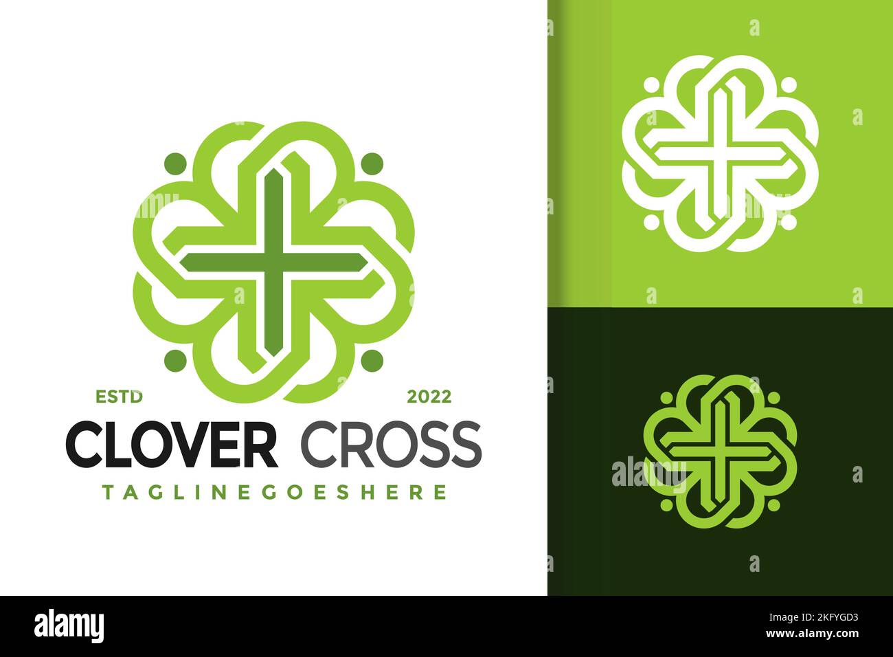 Cross design branding hi-res stock photography and images - Alamy