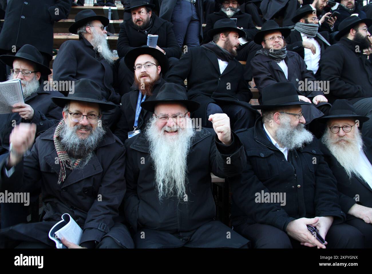 New York, New York, USA. 20th Nov, 2022. In front of Chabad-Lubavitch ...