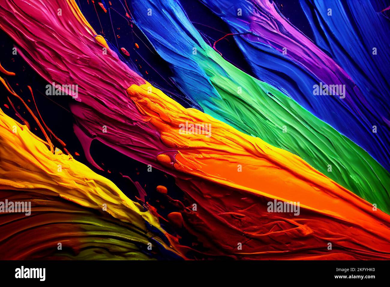Colored powder explosion isolated Stock Photo - Alamy