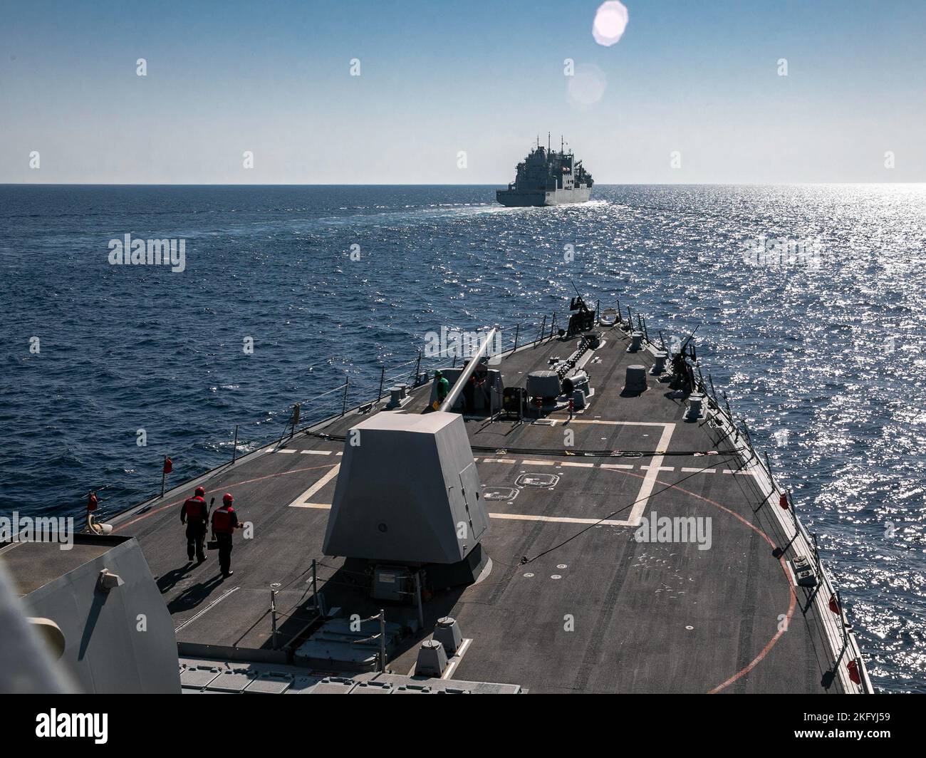 221015-N-UL352-1020 GULF OF OMAN (Oct. 15, 2022) The guided-missile ...