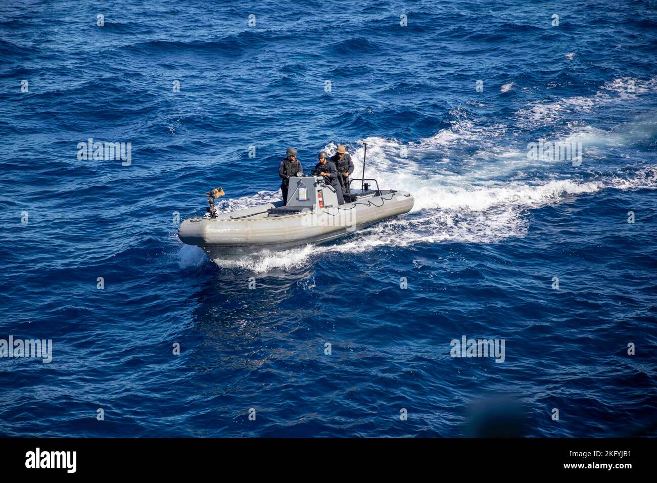 221015-N-FD648-1054 IONIAN SEA (Oct. 15, 2022) Sailors assigned to the ...