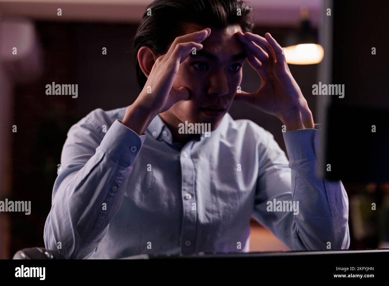 Pc unhappy hi-res stock photography and images - Alamy