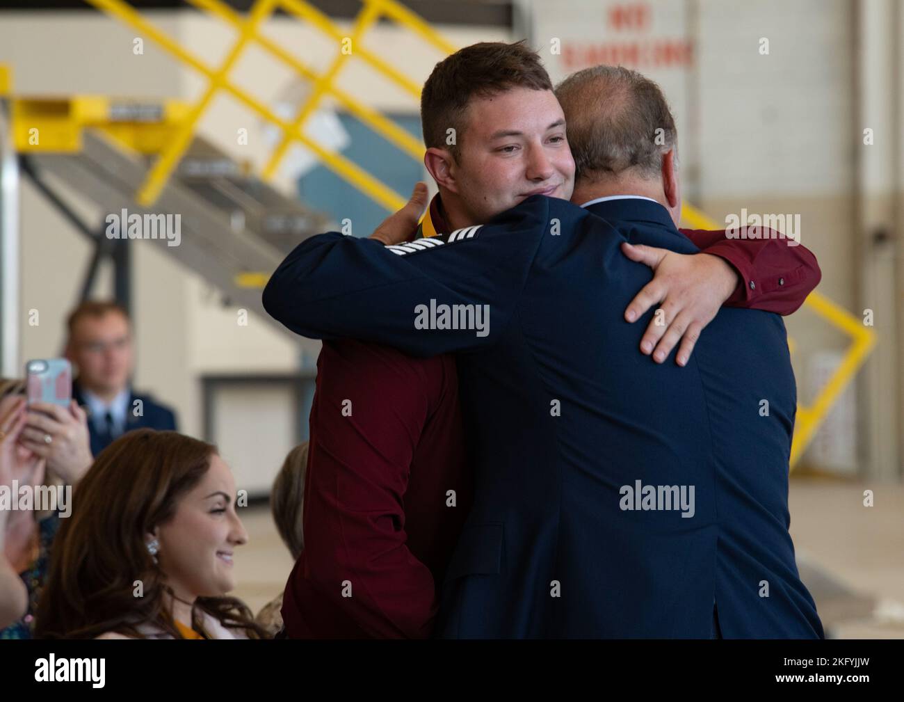 Washington Air National Guard Chief Master Sgt. Marvin Boyd (right ...