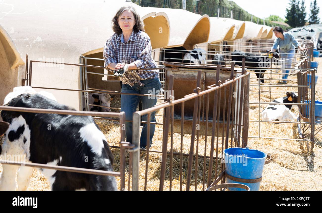 Mature farm owner portrait hi-res stock photography and images - Alamy