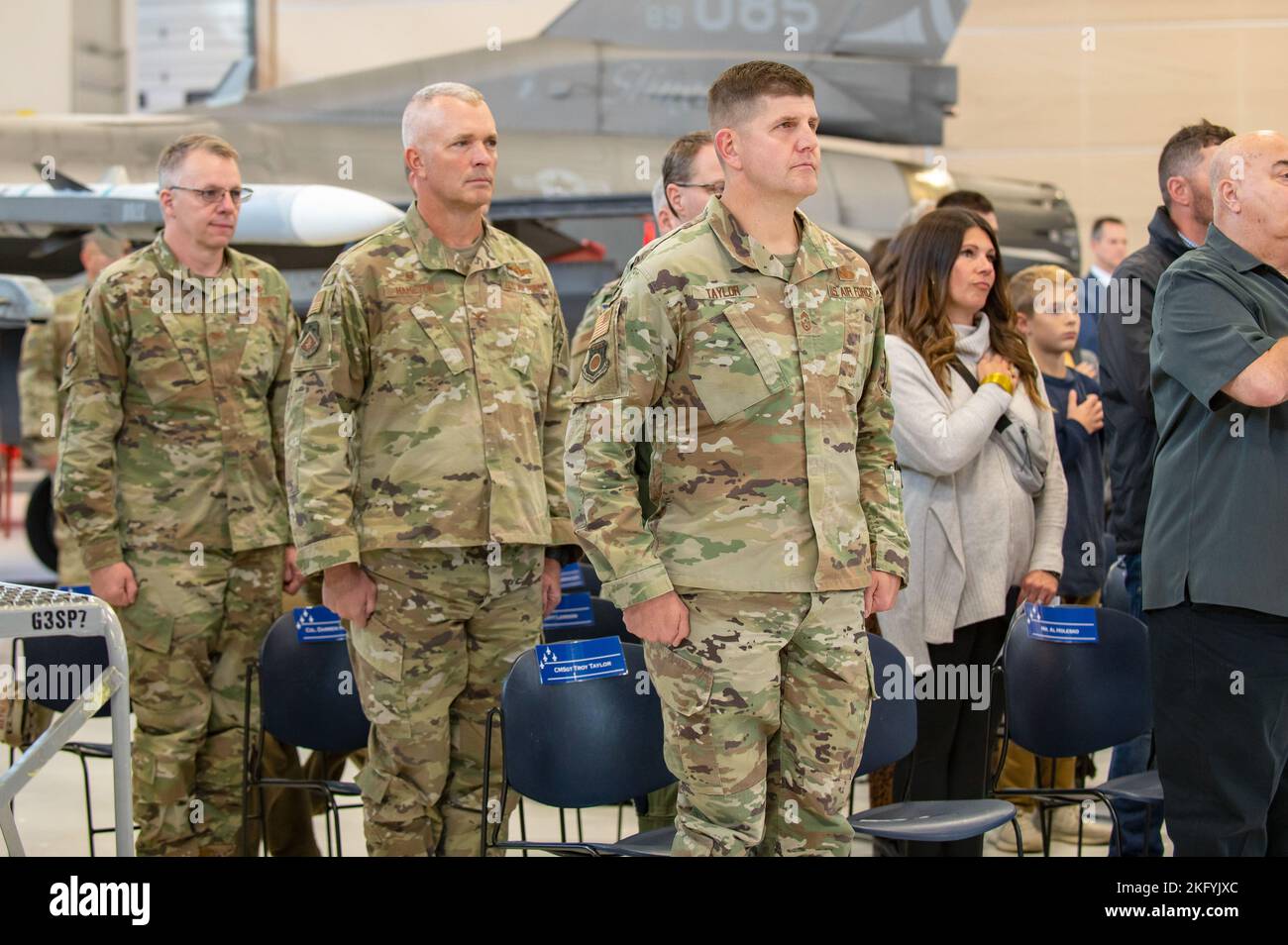 Ohio Air National Guard leadership from around the state attend a ...