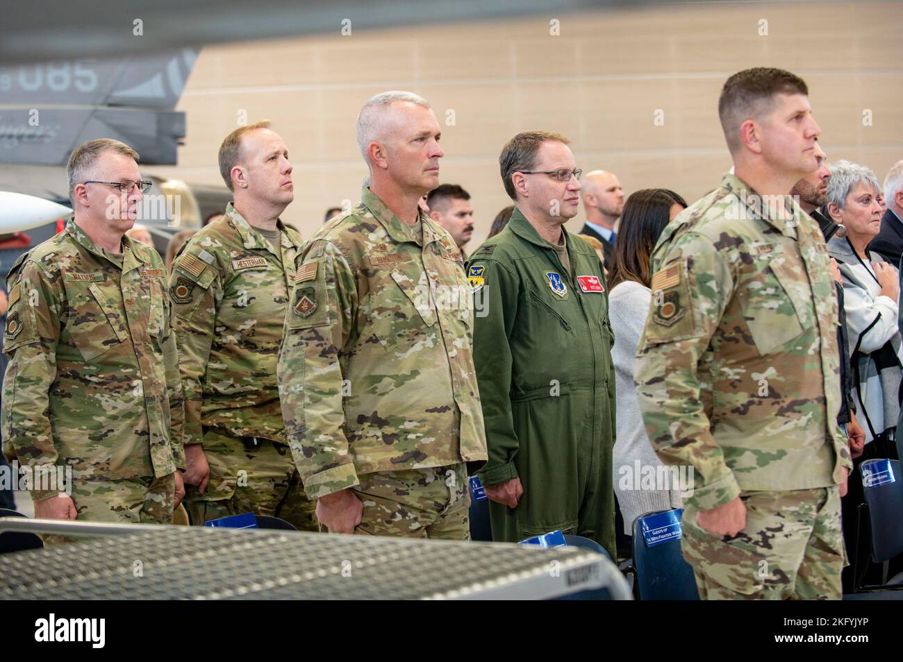 Ohio Air National Guard leadership from around the state attend a ...