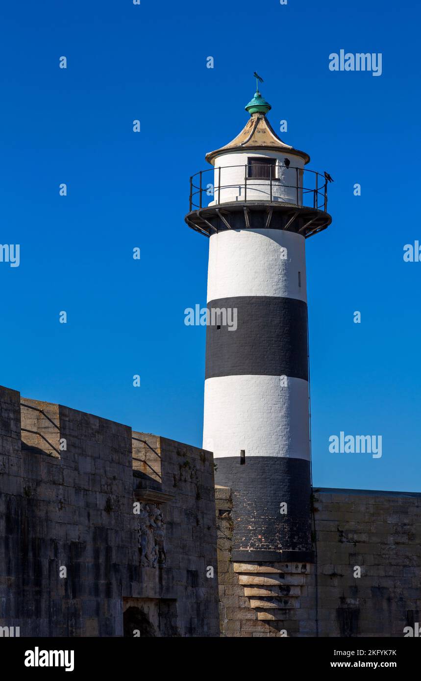 Southsea Castle Lighthouse, Portsmouth, Hampshire,England, United ...
