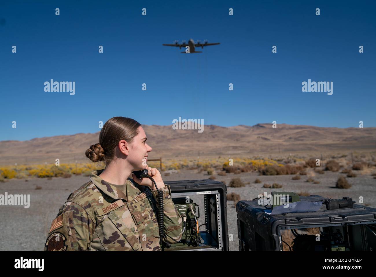 Airman 1st Class Roslyn Johnson, an Airman with the 152nd ...