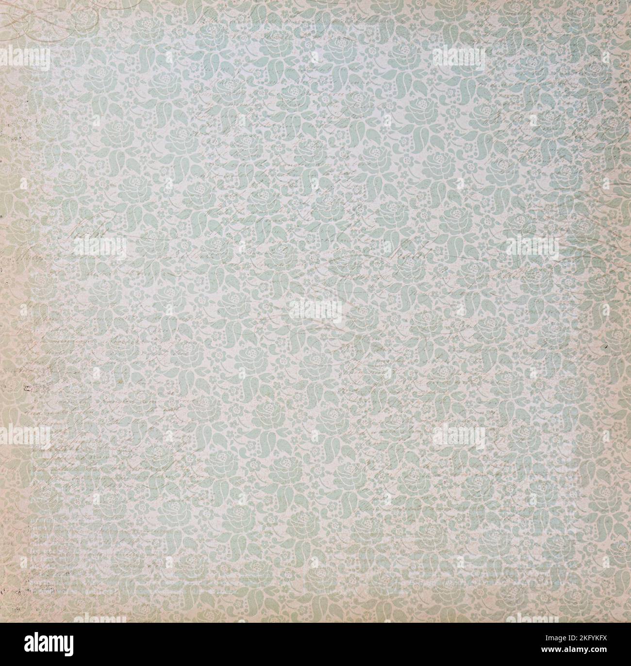 Repeating rose floral background design illustration Stock Photo - Alamy