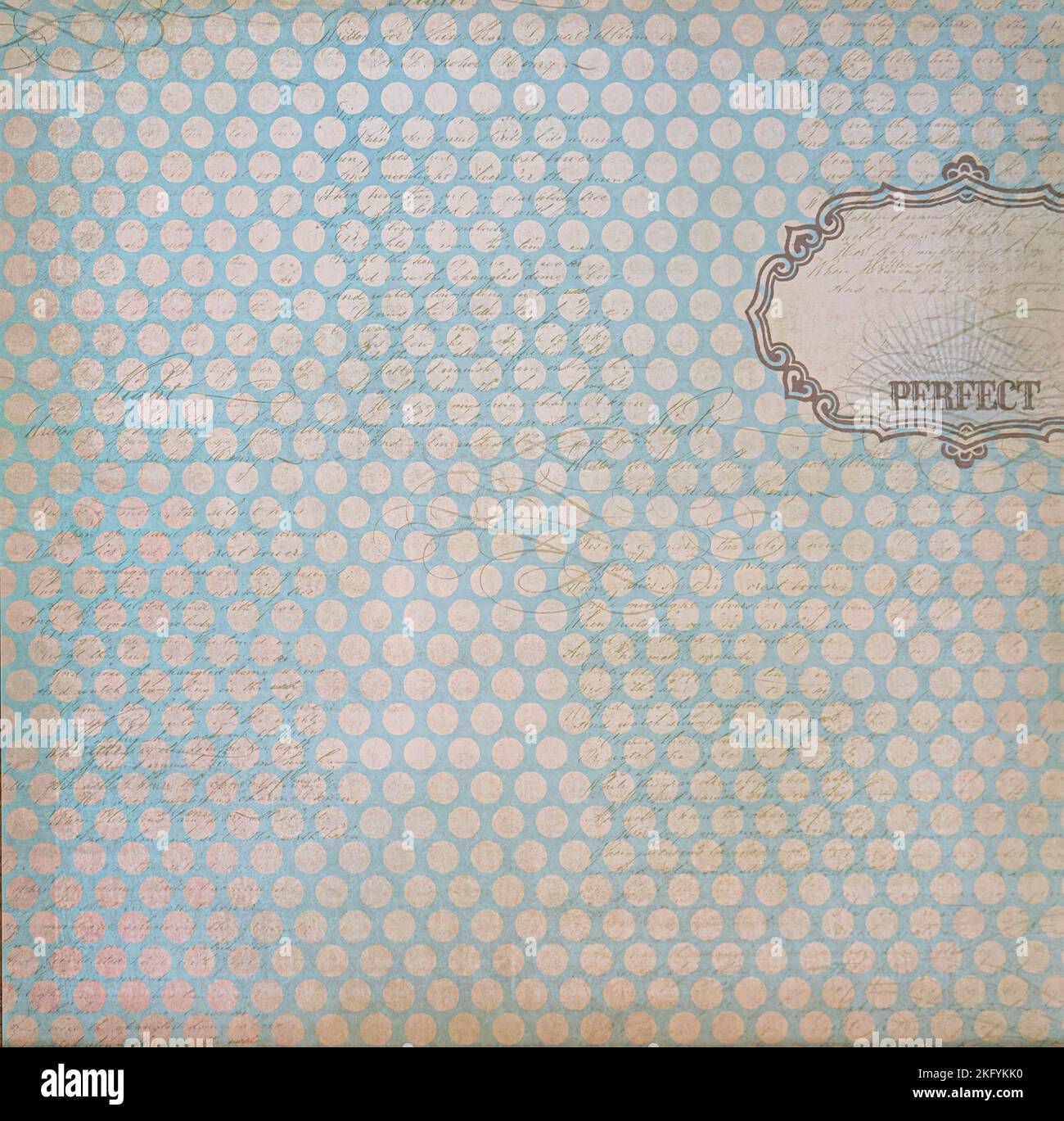 Polka dot design background illustration Stock Photo - Alamy