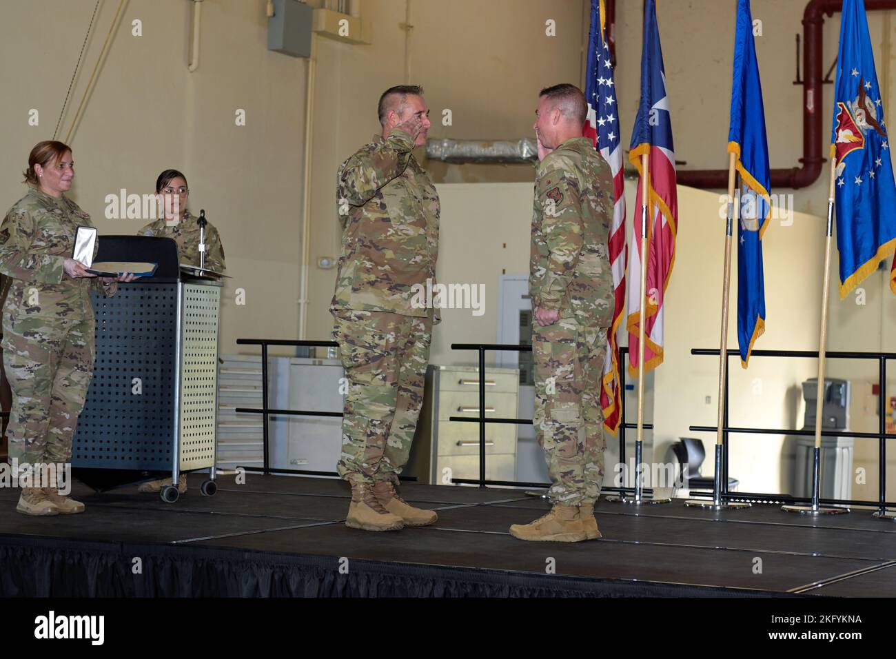U.S. Air Force Brig. Gen. Paul Loiselle, the assistant adjutant general ...