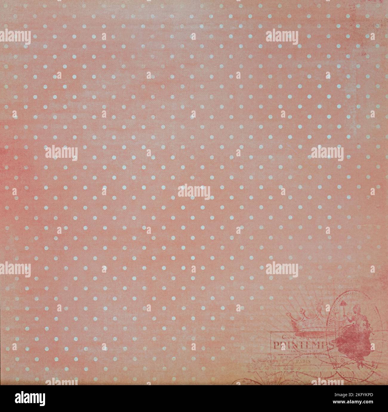 Polka dot design background illustration Stock Photo - Alamy