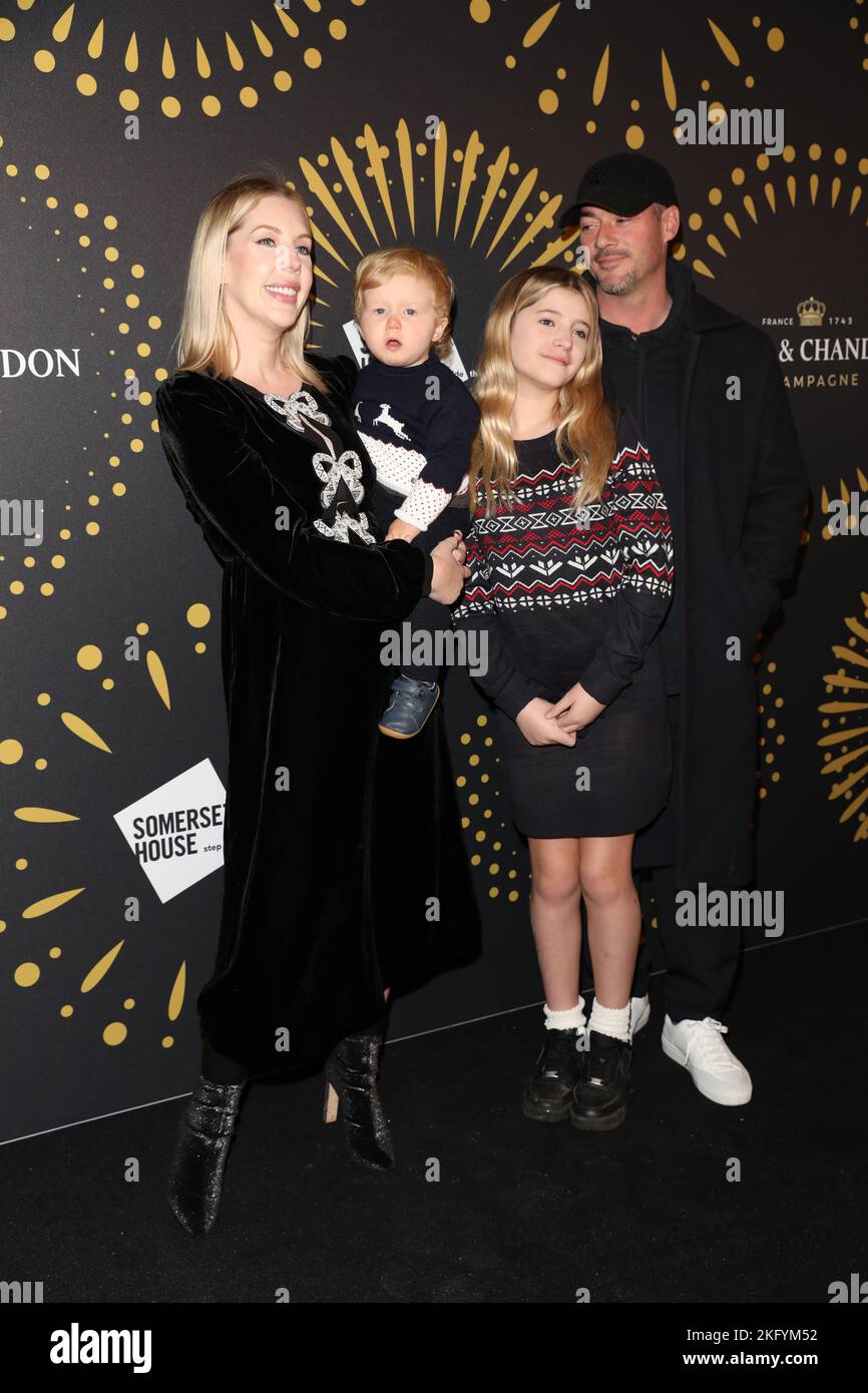 Katherine Ryan, Fred, Violet and Bobby Kootstra attend Skate at ...