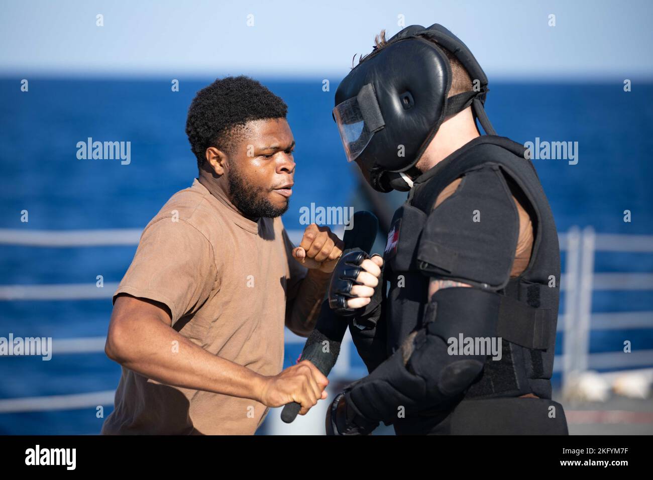 221015-N-LK647-1458 ATLANTIC OCEAN—Culinary Specialist Seaman Travis ...