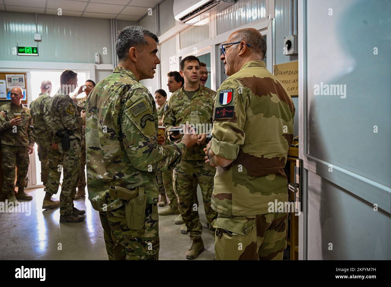 U.S. Army Maj. Gen. Matthew McFarlane, commanding general of Combined ...