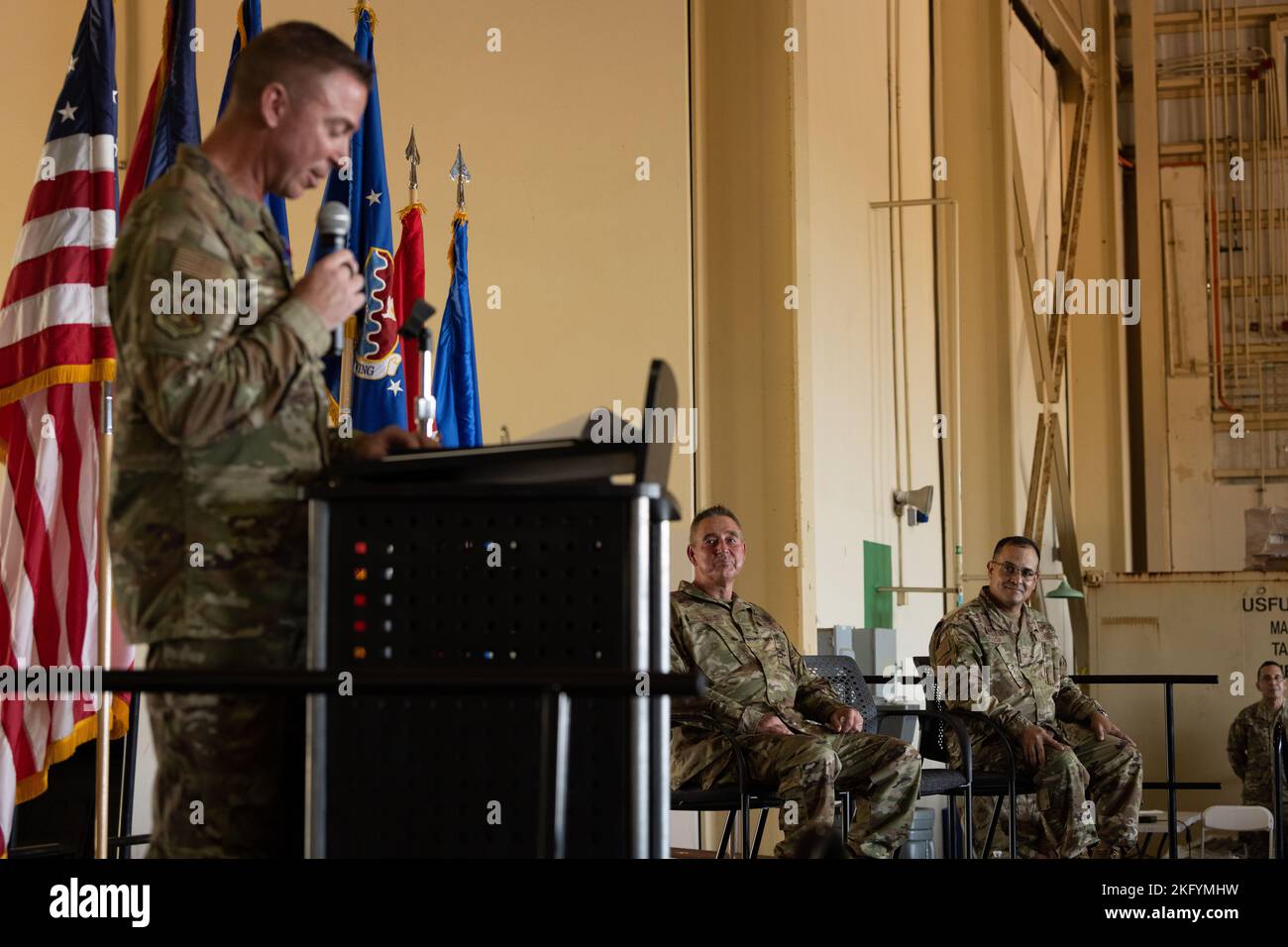 U.S. Air Force Col. Pete Boone, the outgoing 156th Wing commander ...