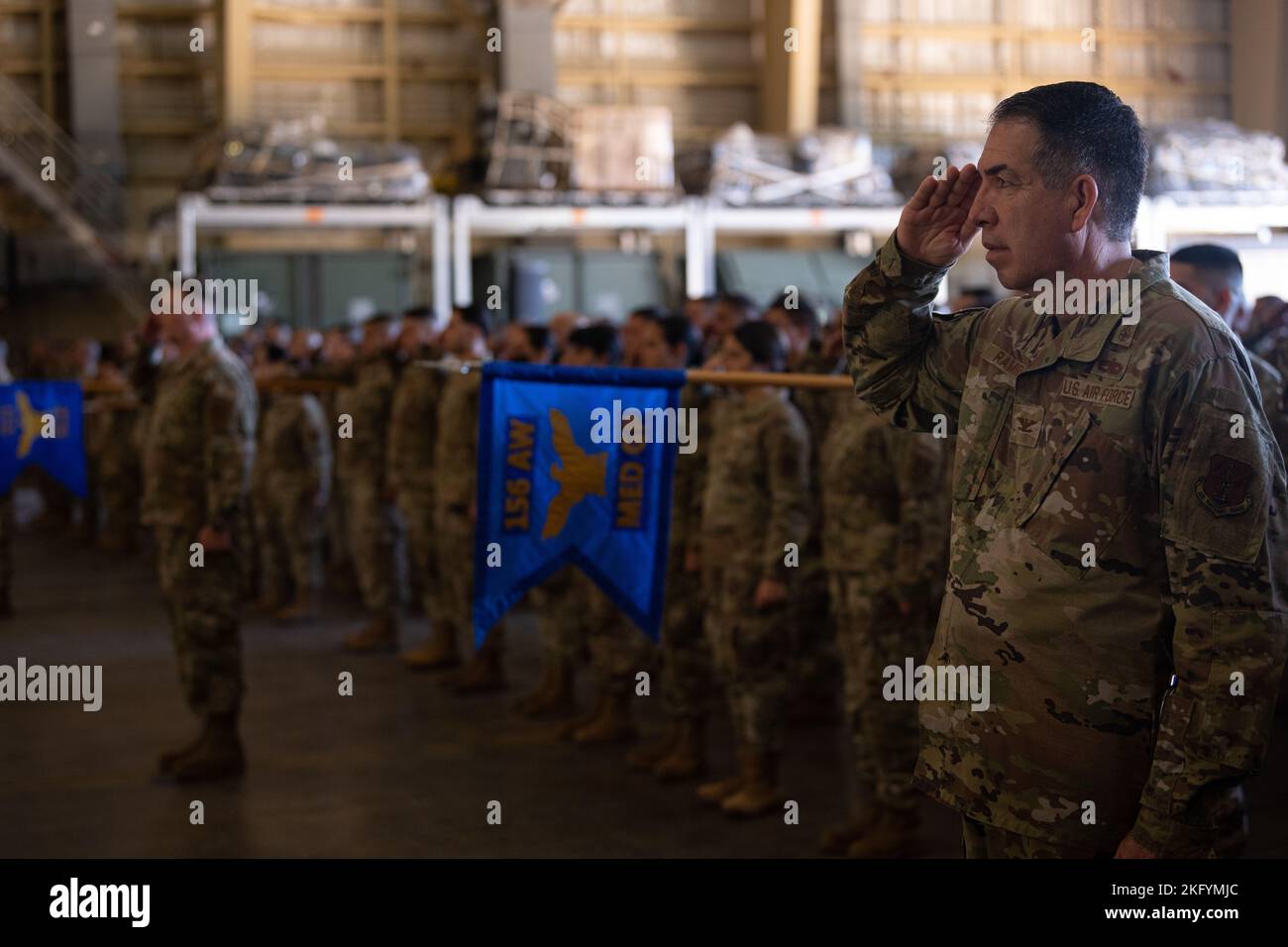 U.S. Air Force Col. Patrick Ramirez, the 156th Medical Group commander ...