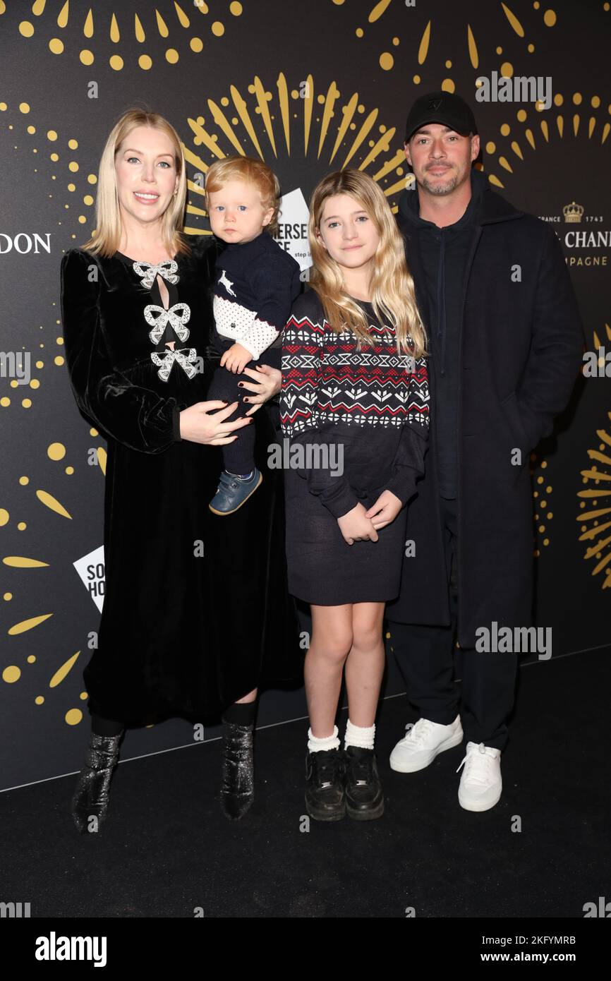 Katherine Ryan, Fred, Violet and Bobby Kootstra attend Skate at ...