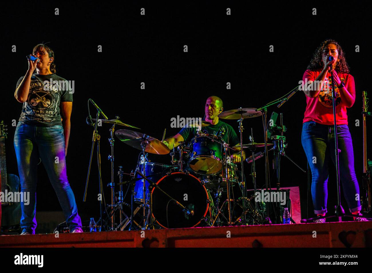 The AFCENT Band plays a set at Prince Sultan Air Base, Kingdom of Saudi ...