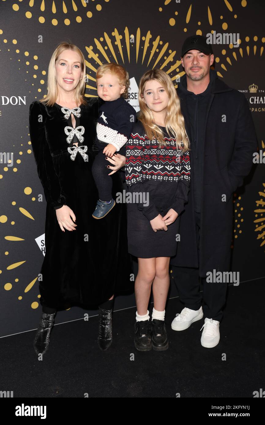 Katherine Ryan, Fred, Violet and Bobby Kootstra attend Skate at ...