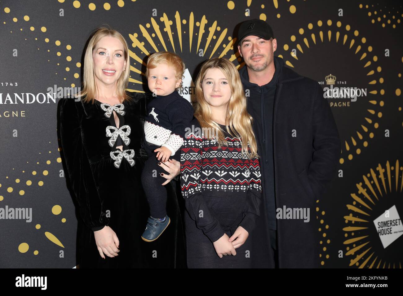 Katherine Ryan, Fred, Violet and Bobby Kootstra attend Skate at ...