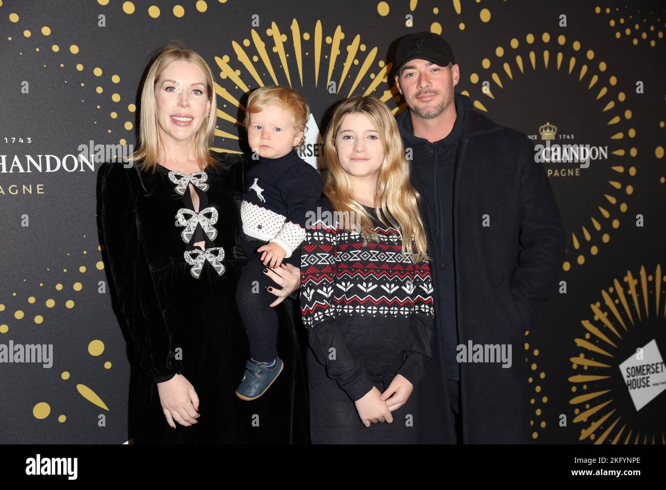 Katherine Ryan, Fred, Violet and Bobby Kootstra attend Skate at ...