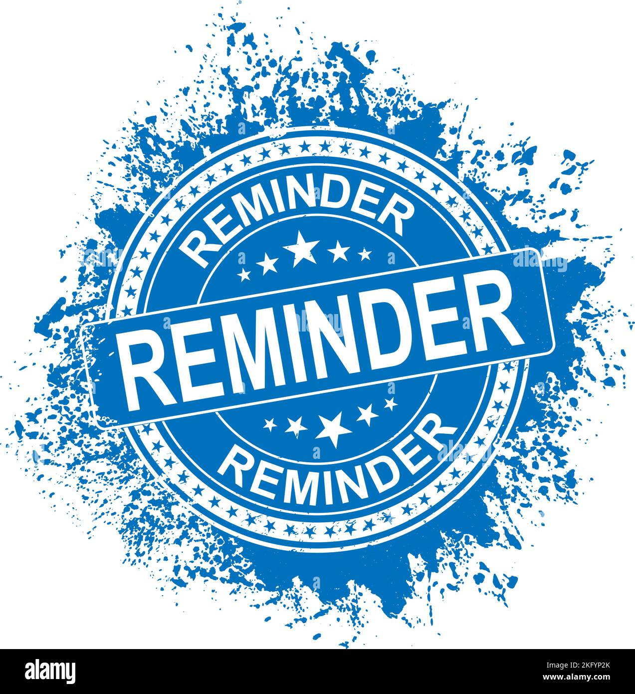 reminder sign. reminder round vintage grunge stamp. reminder Stock ...