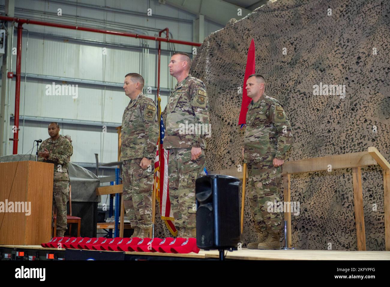 U.S. Air Force Col. Matthew Beverly, 1st Expeditionary Civil Engineer ...
