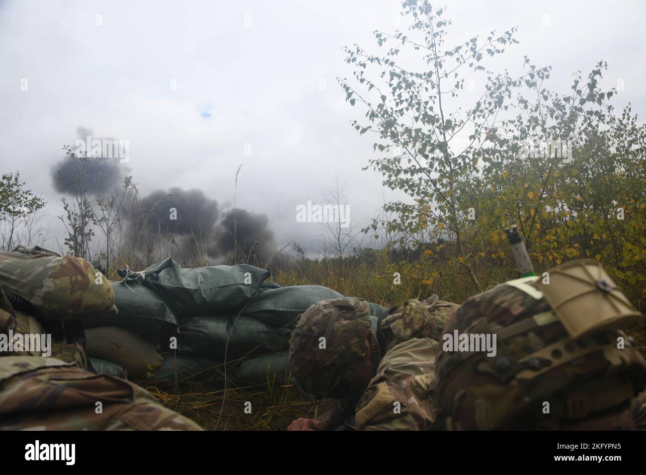 U.S. Soldiers assigned to 1st Platoon, Argonaut Troop, Regiment ...