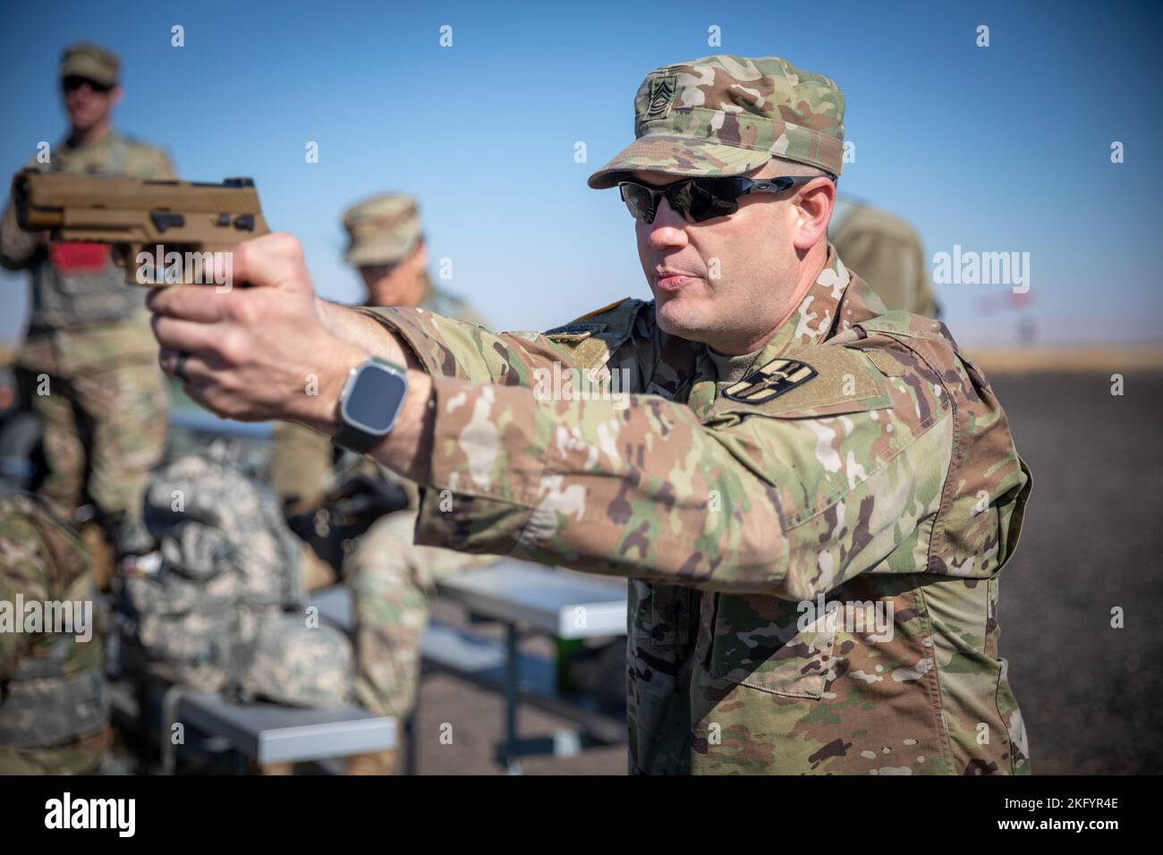 U.S. Army Reserve Master Sgt. Ludwig Schweinfurth, 807th Medical ...