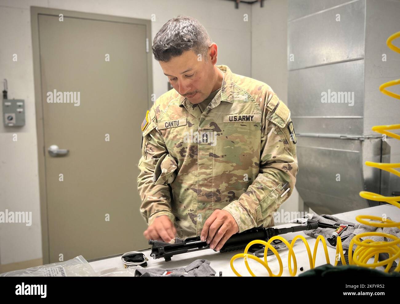 U.S. Army Reserve Master Sgt. David Cantu, 807th Medical Command ...
