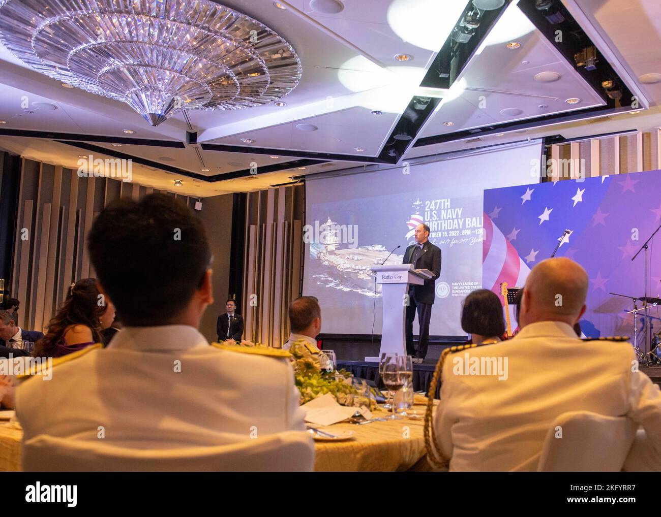 221015-HG389-0027 SINGAPORE (Oct. 15, 2022) Ambassador Jonathan Kaplan ...