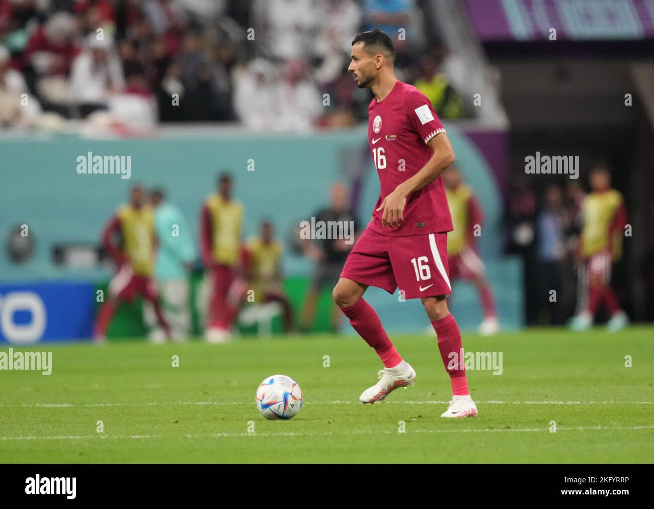 Doha -Qatar November 20, 2022, Opening of the Qatar World Cup, match ...