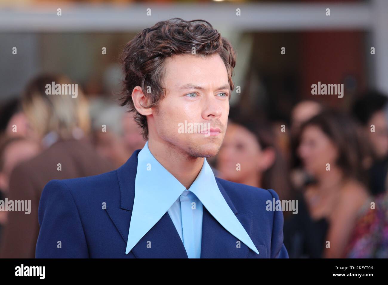 Harry Styles "Don't Worry Darling" red carpet Stock Photo - Alamy
