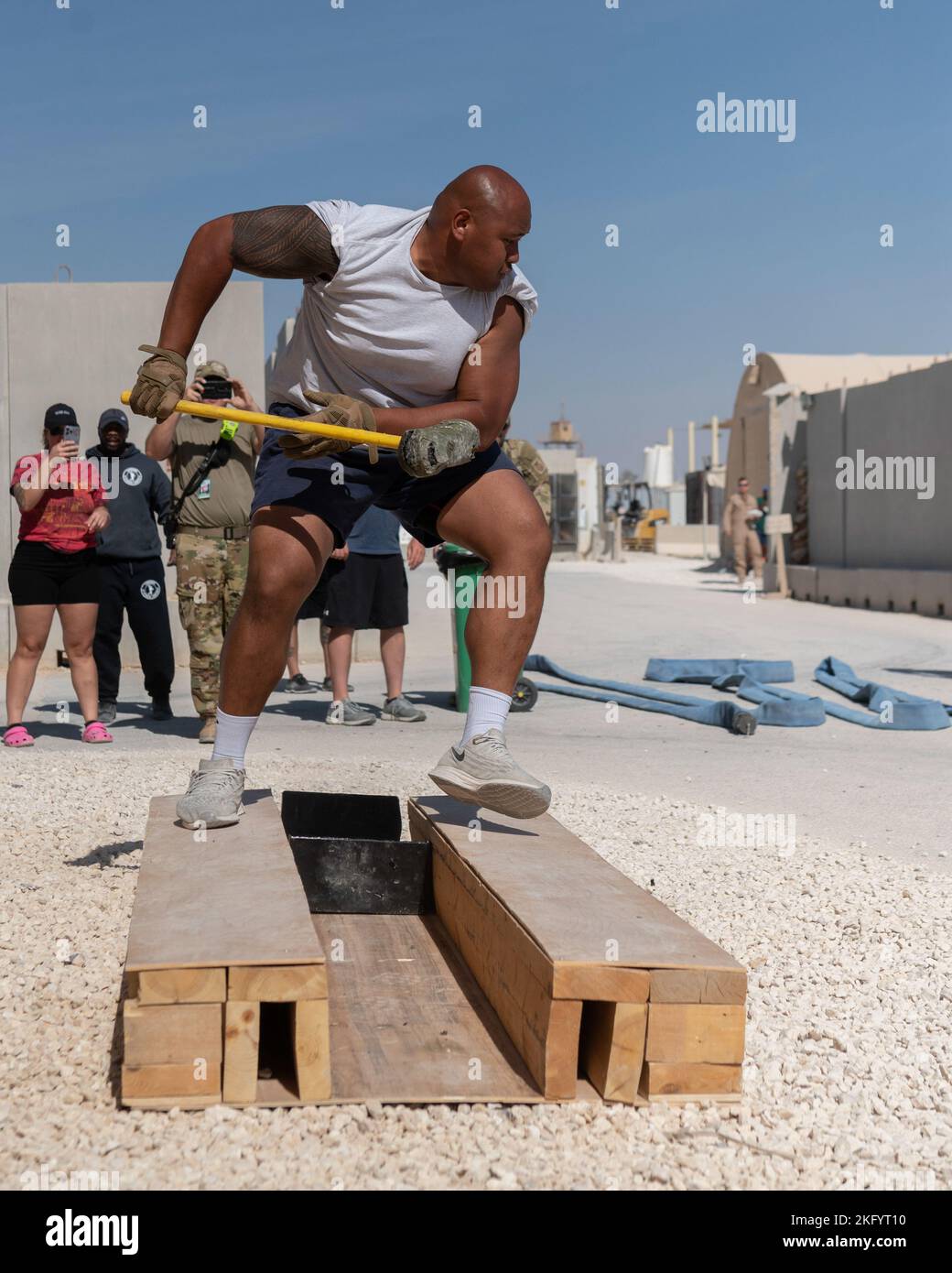 U.S. Air Force Staff Sergeant Nakoa Moonblood, 332d Expeditionary ...