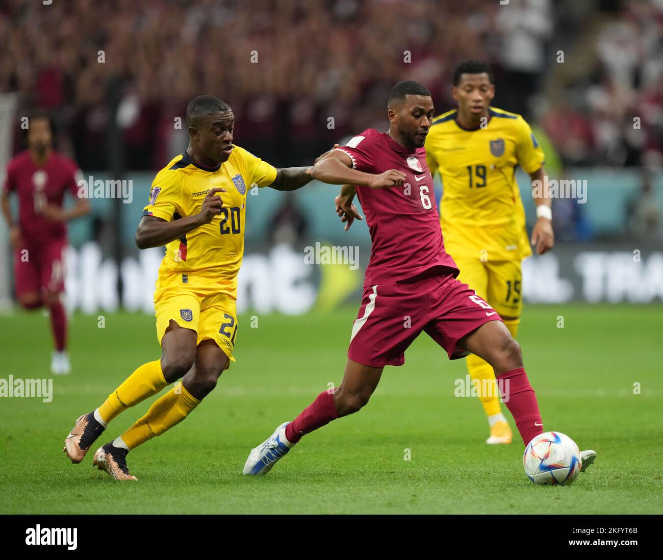 Doha -Qatar November 20, 2022, Opening of the Qatar World Cup, match ...