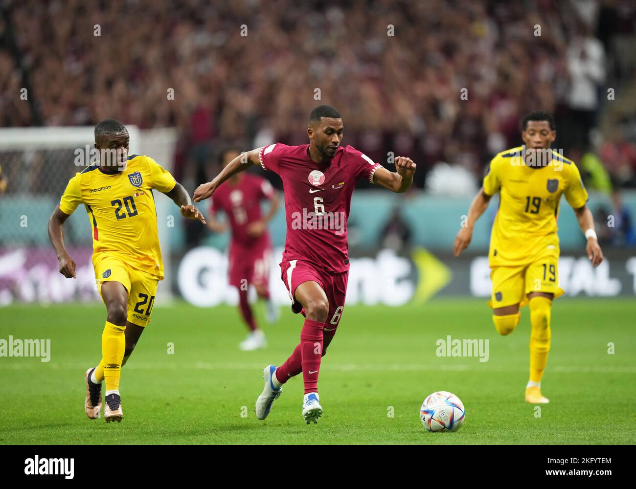 Doha -Qatar November 20, 2022, Opening of the Qatar World Cup, match ...