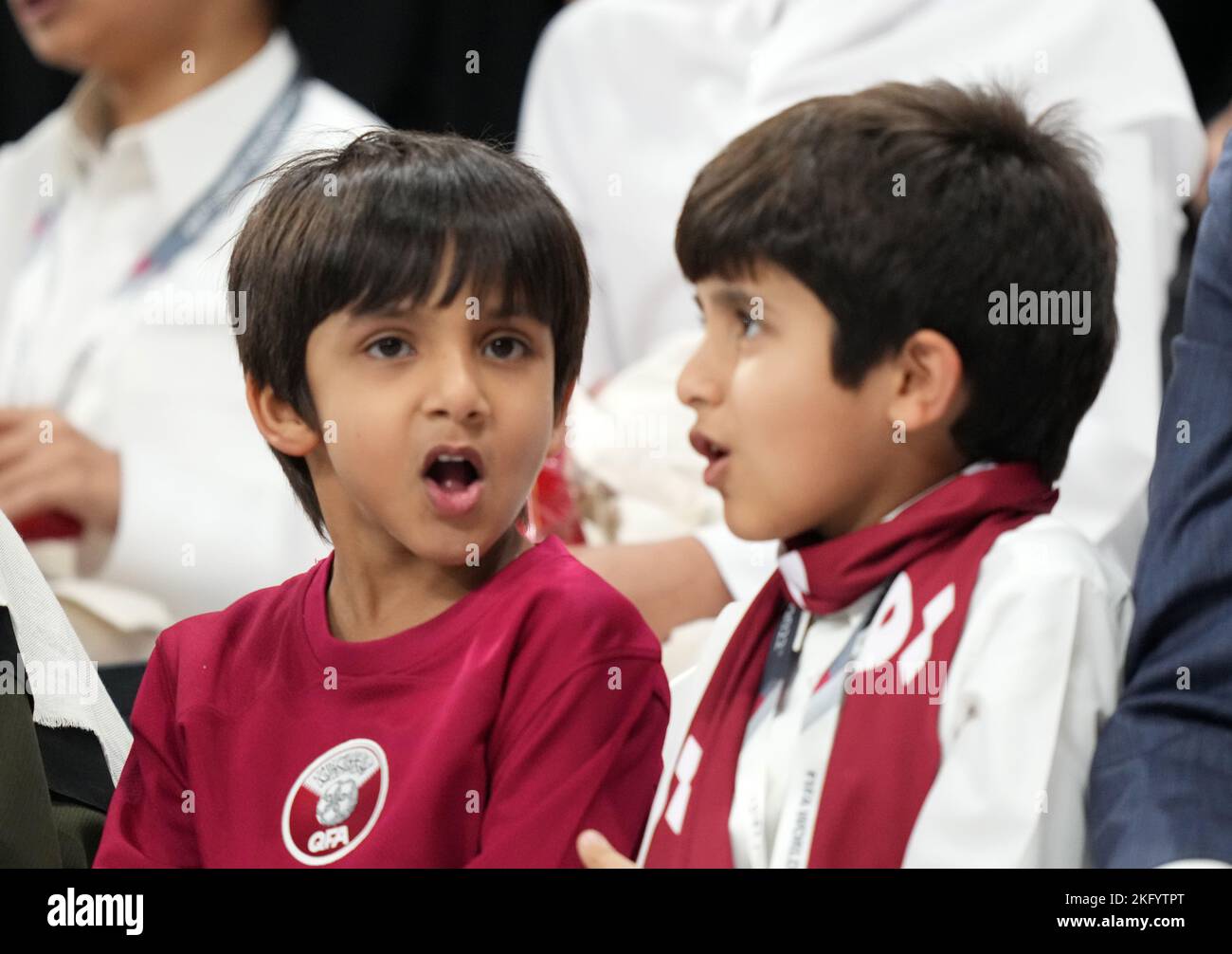 Doha -Qatar November 20, 2022, Opening of the Qatar World Cup, match ...