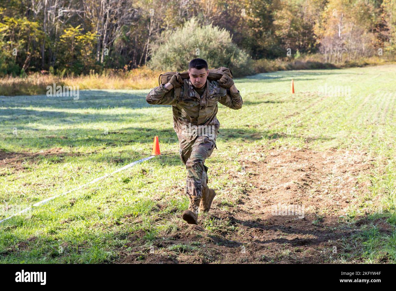 Cadet Issa Ghannoum, University of Richmond, competes in the Functional ...