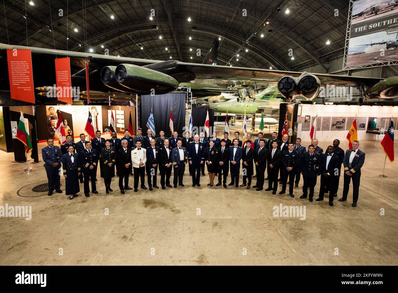 Gen. Duke Richardson, Air Force Materiel Command commander, and foreign ...