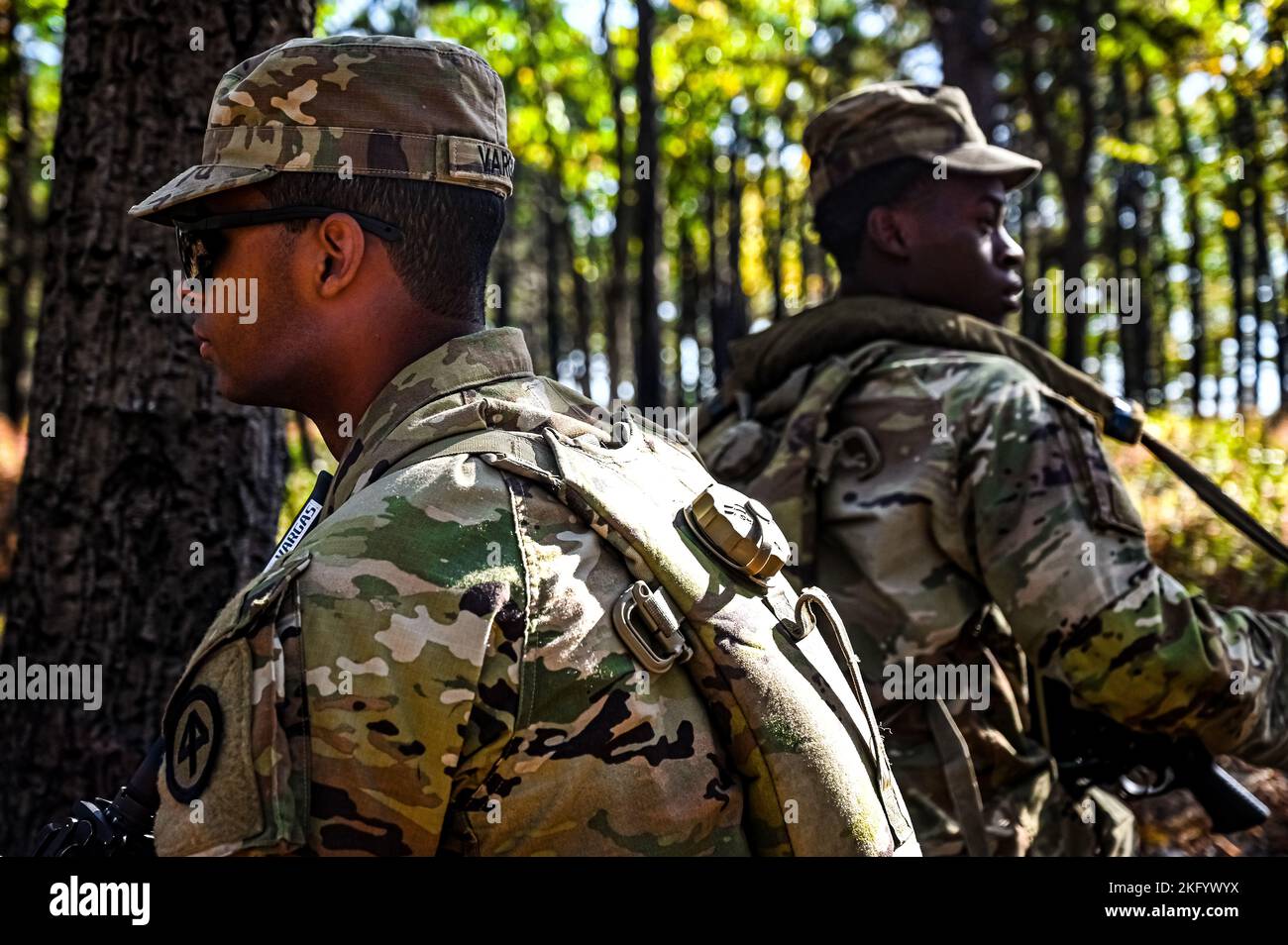 113th Infantry Regiment conducts Platoon Attack Drill Stock Photo - Alamy