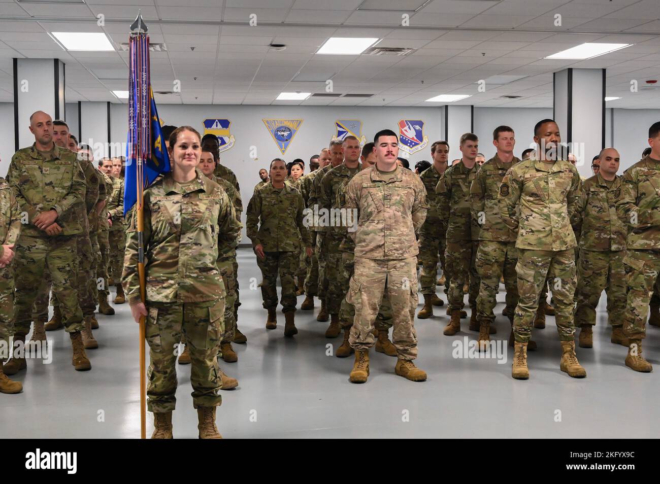 Lt. Col. Misty Bartley assumes command of the 72nd Aerial Port Squadron ...