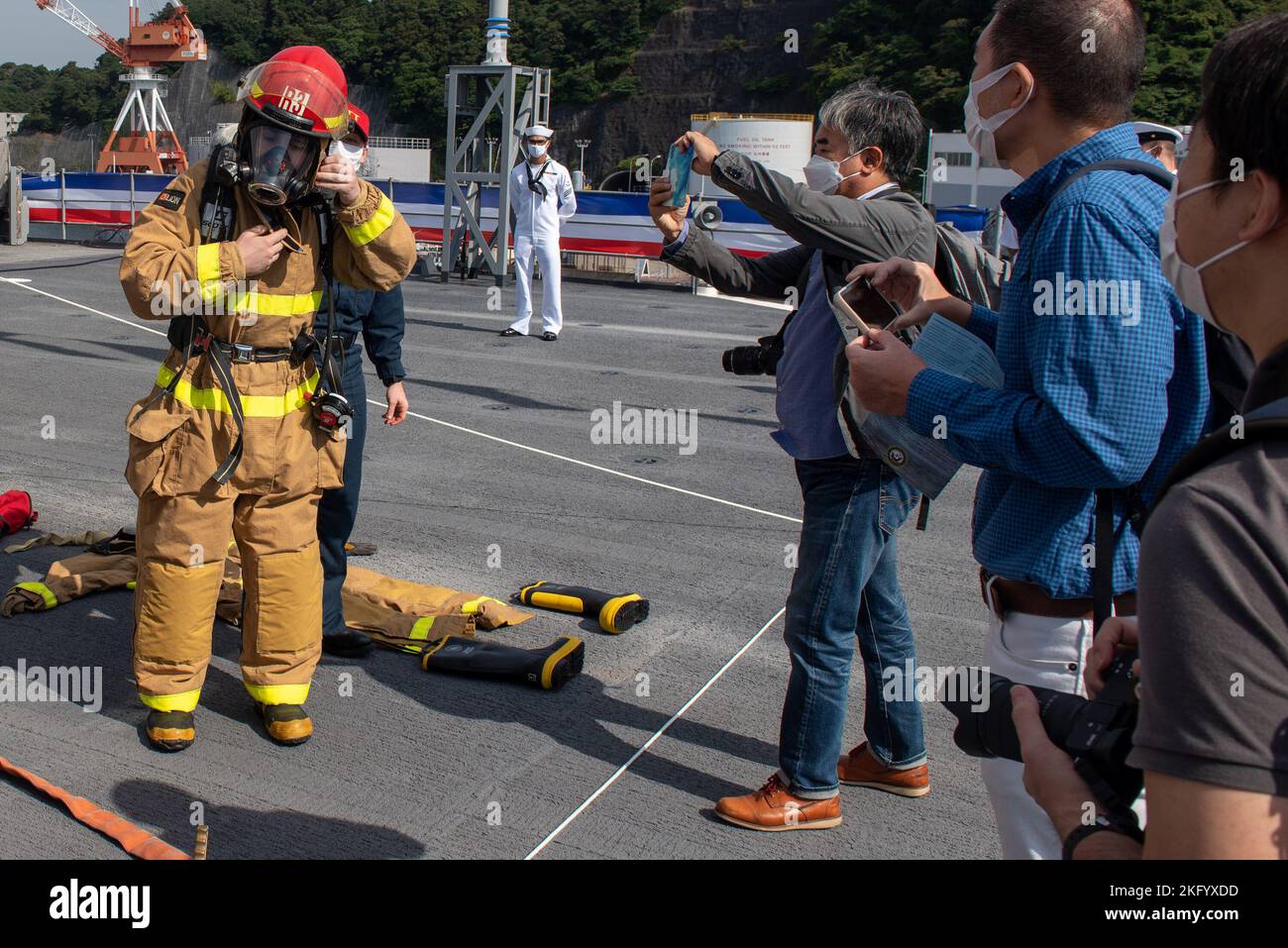 YOKOSUKA, Japan (Oct. 16, 2022) – Hull Technician 2nd Class Ryan ...