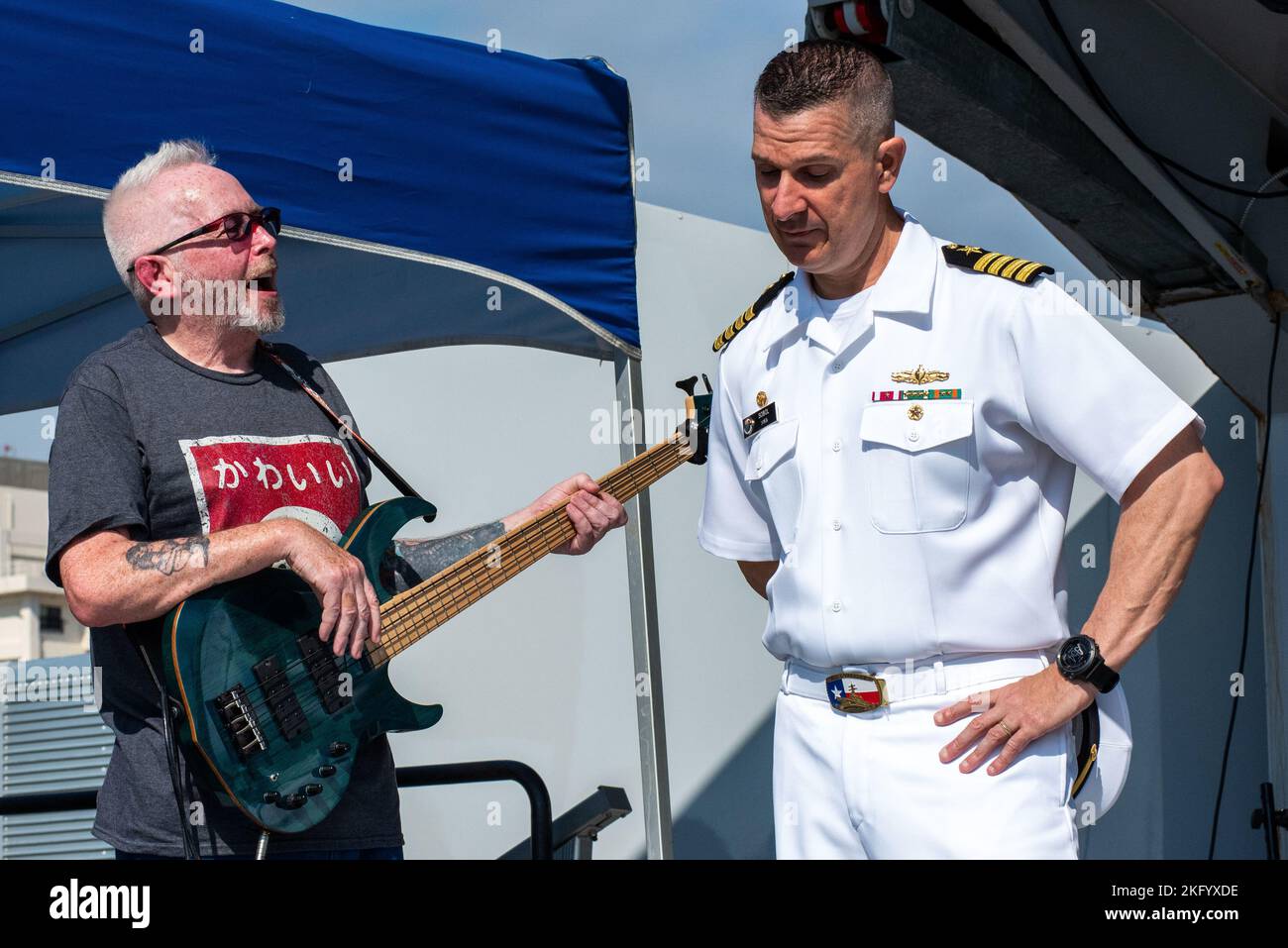 YOKOSUKA, Japan (Oct. 16, 2022) – Capt. Leslie Sobol, Commander, Fleet ...