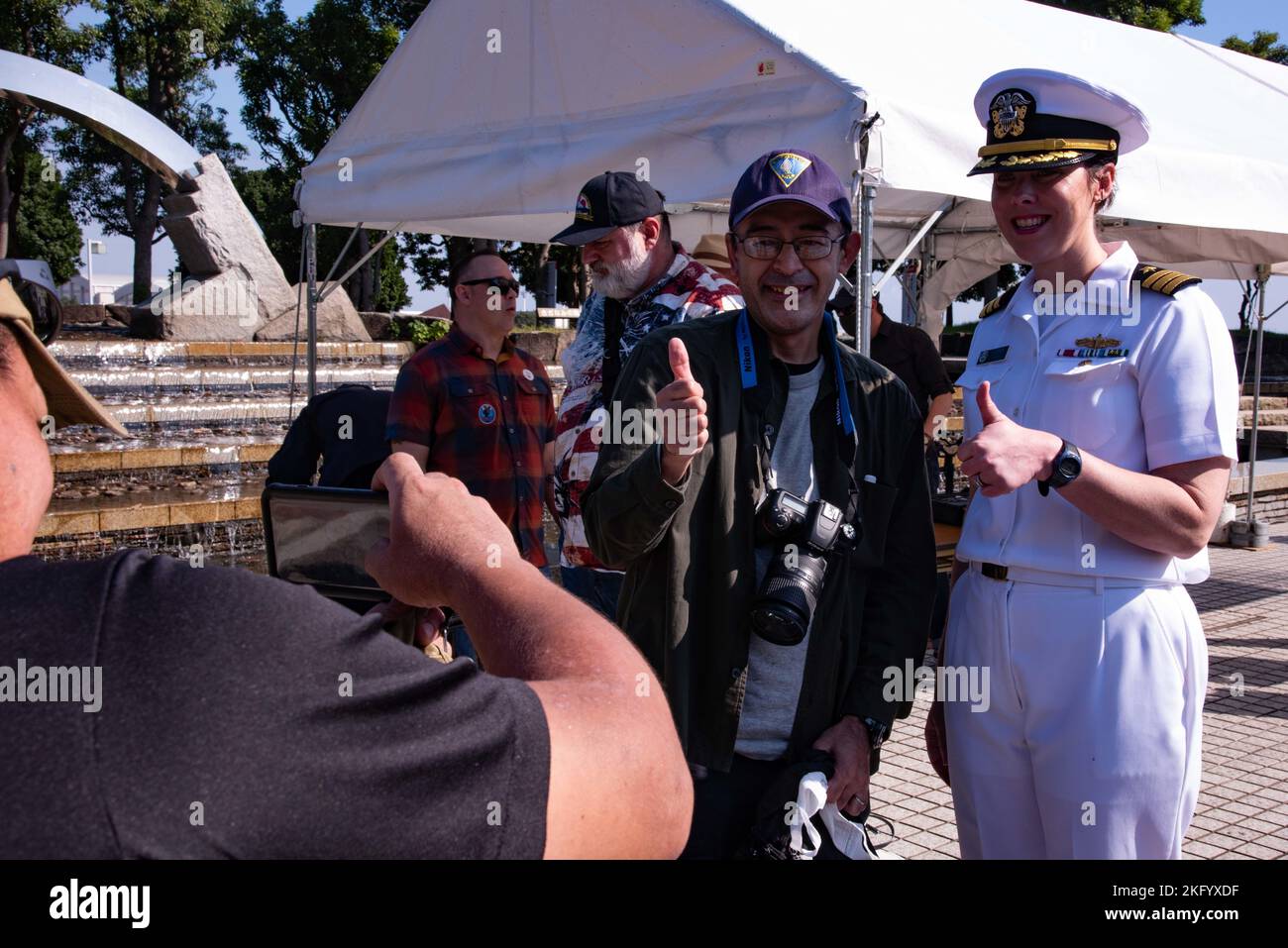 YOKOSUKA, Japan (Oct. 16, 2022) – Cmdr. Lida Cooper, chief staff ...