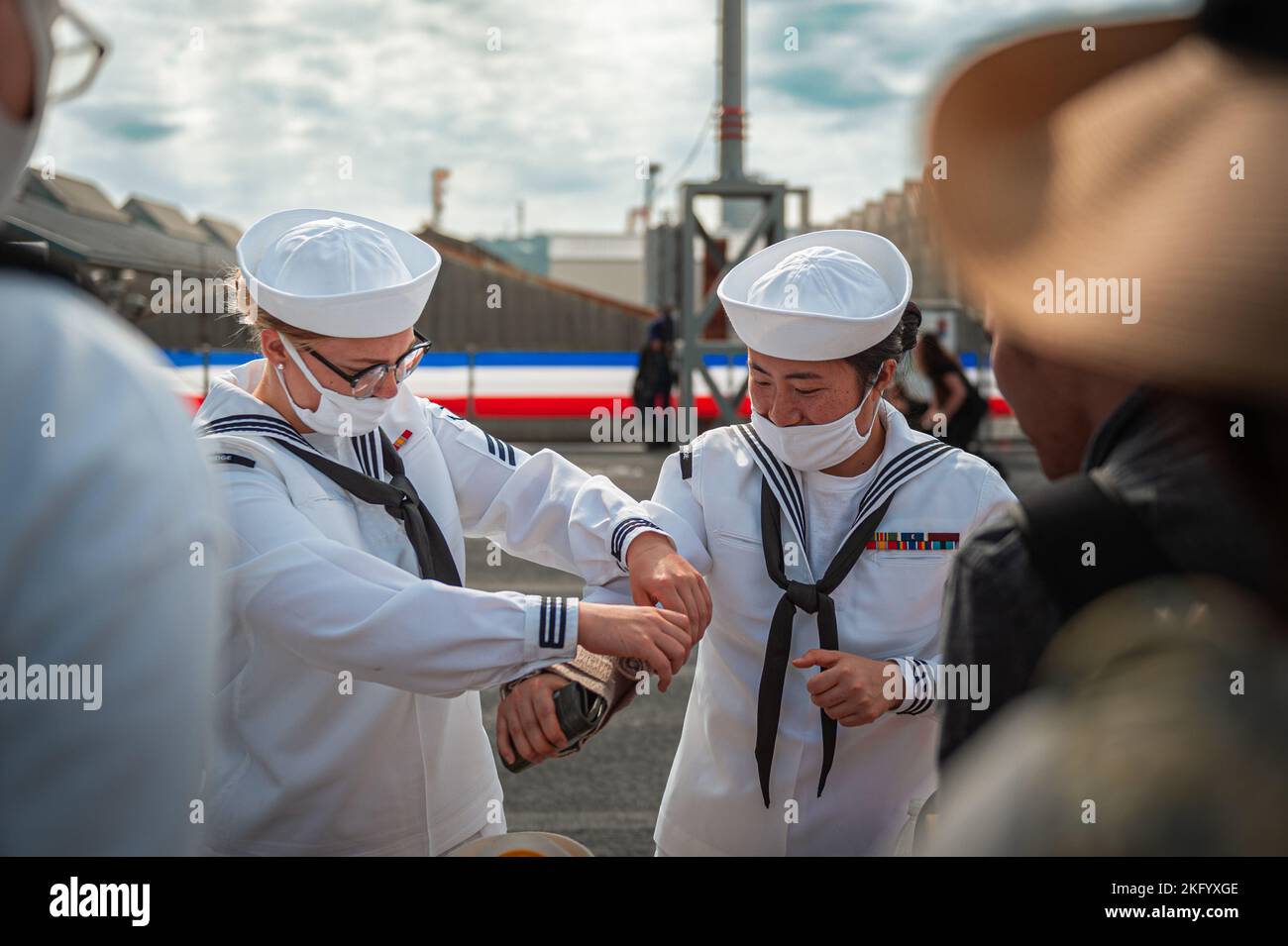 YOKOSUKA, Japan (Oct. 16, 2022) – Sailors assigned to the U.S. 7th ...