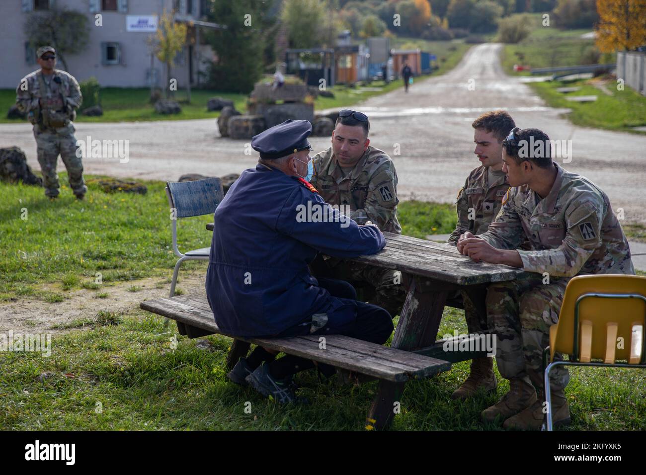 Soldiers of the 2-151st Infantry Battalion Liaison Monitoring Teams ...