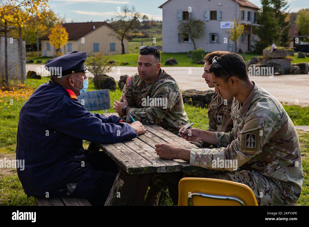 Soldiers of the 2-151st Infantry Battalion Liaison Monitoring Teams ...